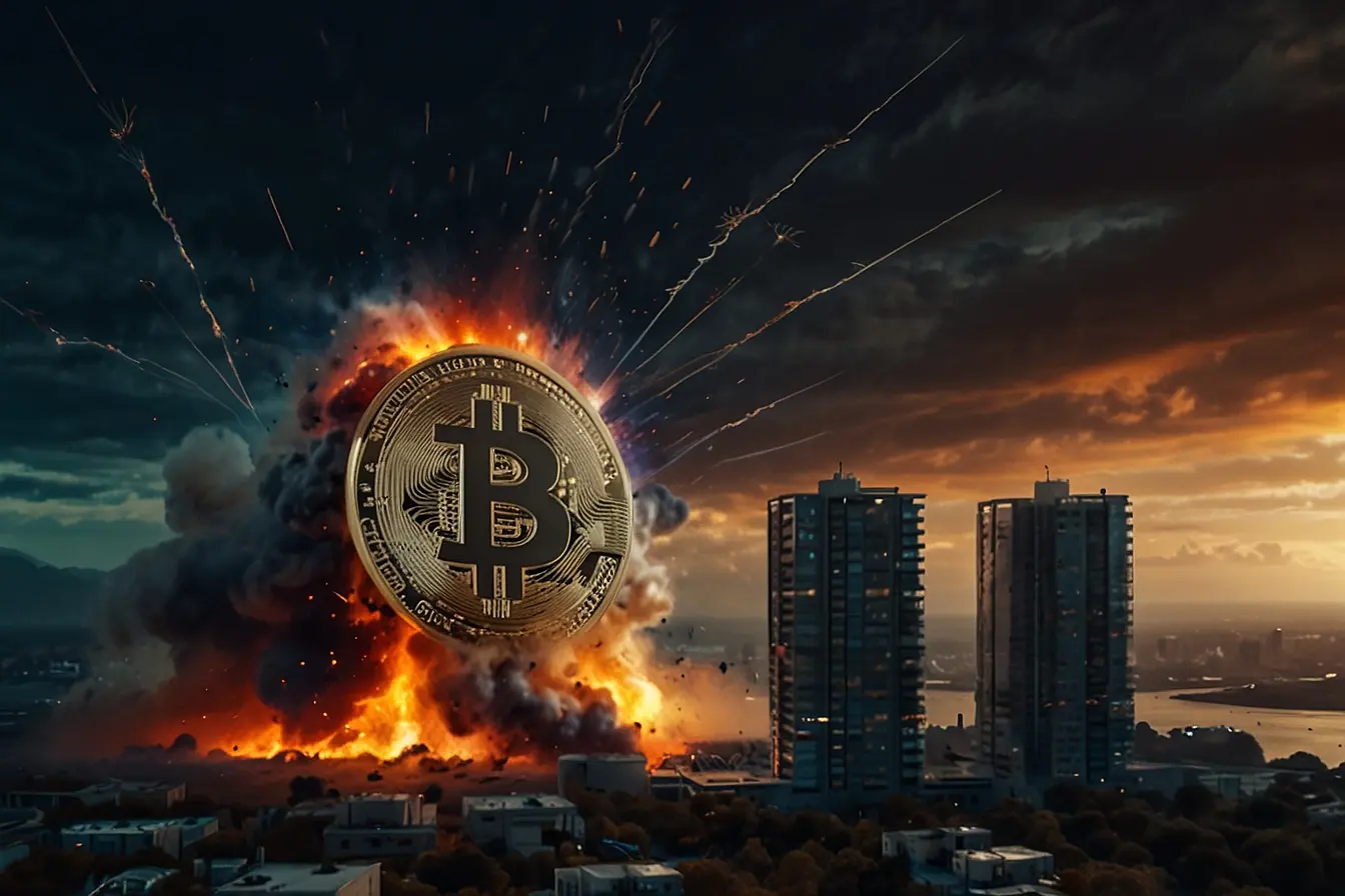 Bitcoin-Crash droht: Wall Street zieht Kryptowährungen runter