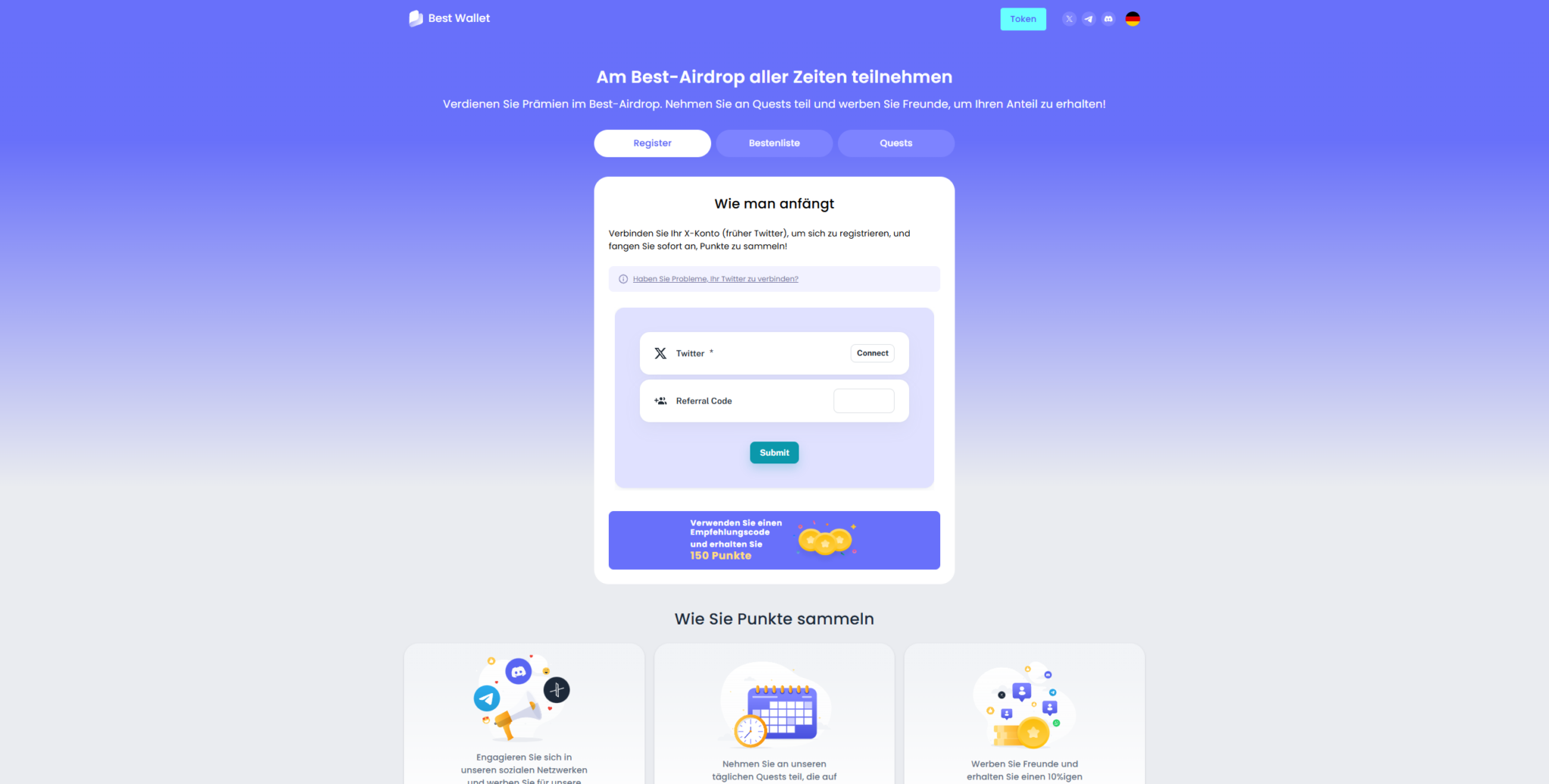 Crypto Aidrops 2026 - Liste und Anleitung
