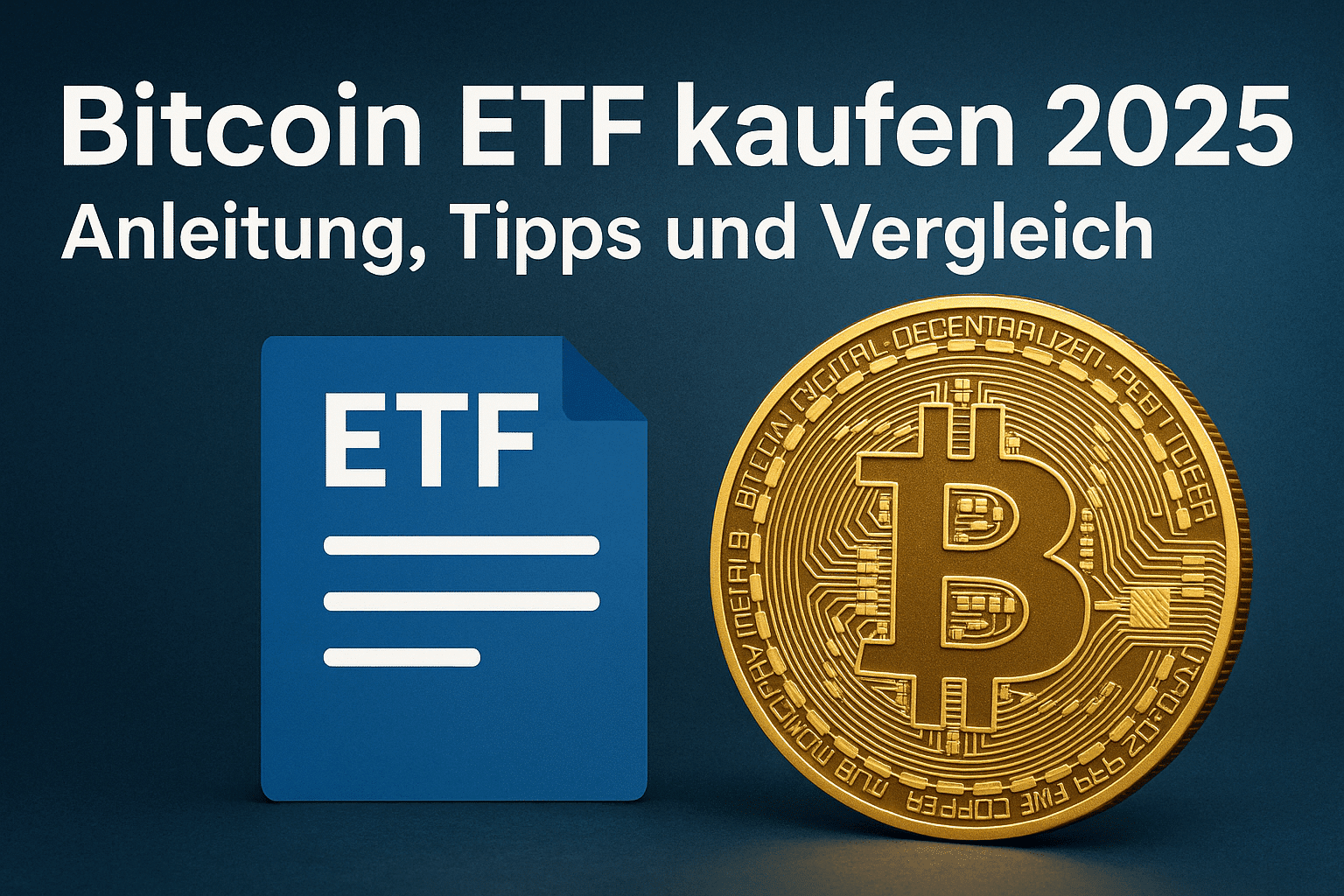 Bitcoin ETF kaufen 2026 – Anleitung, Anbieter und Tipps