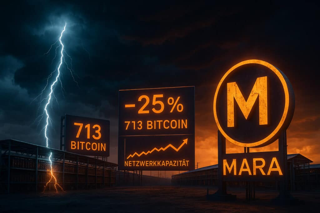 Bitcoin Mining Konkurrenz steigt: MARA muss Rückschlag hinnehmen