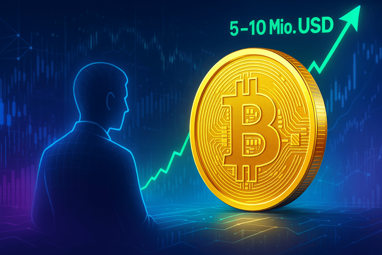 Bitcoin-Analyst sieht Kursziel zwischen 5 und 10 Millionen Dollar pro Coin